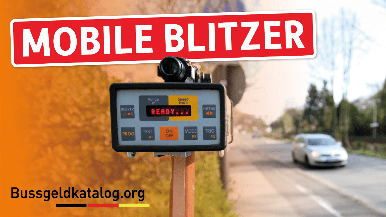 Mobile Blitzer: Wie läuft die Geschwindigkeitsmessung ab?