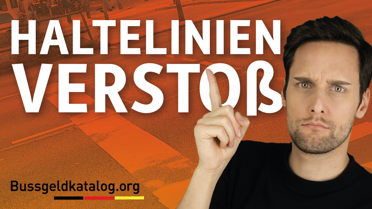 Haltlinie und Sichtlinie: Welche Vorschriften gelten?